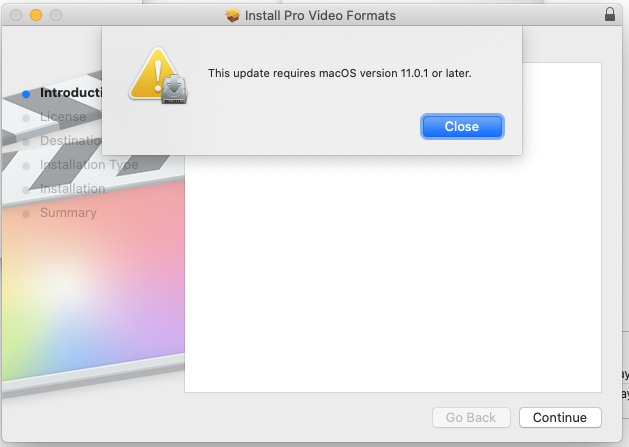 Download and install Pro Video Formats 2.… - Apple Community