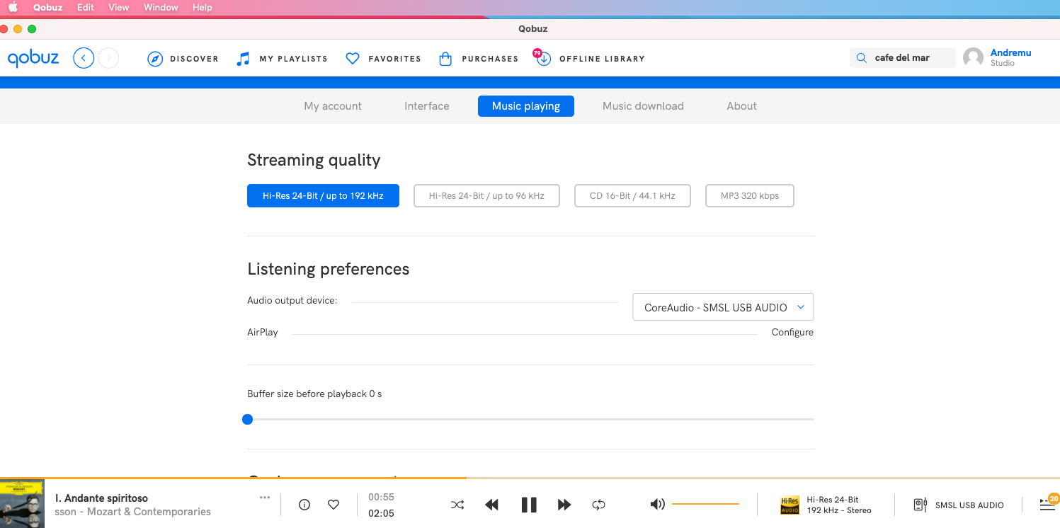 DAC doesn't show the correct quality info… - Apple Community
