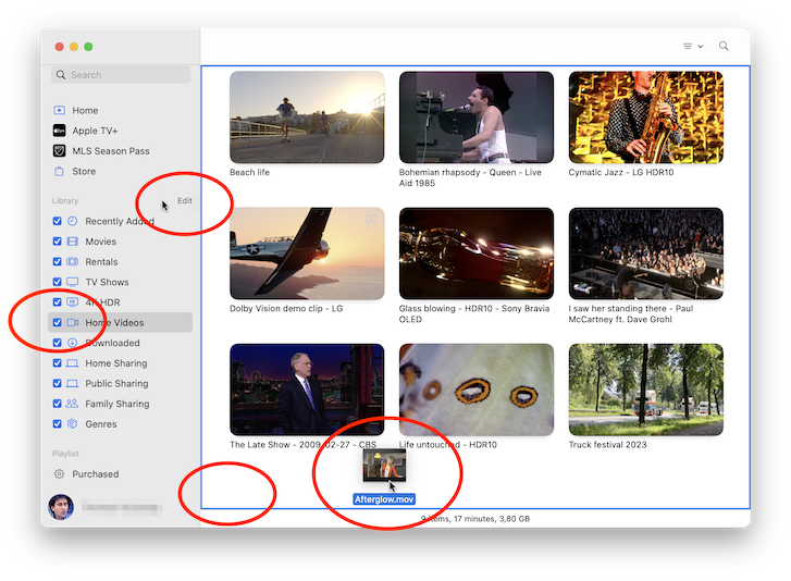 Adding home video to Apple TV Home Video … - Apple Community