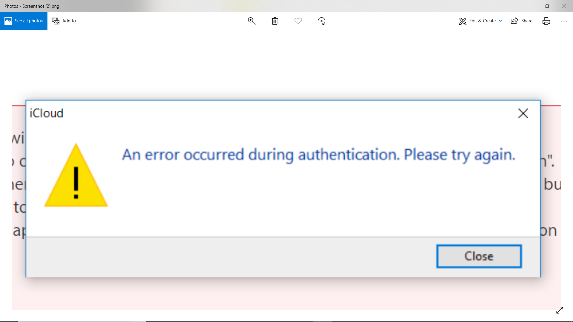 I-Cloud not opening in Windows 10 - Apple Community