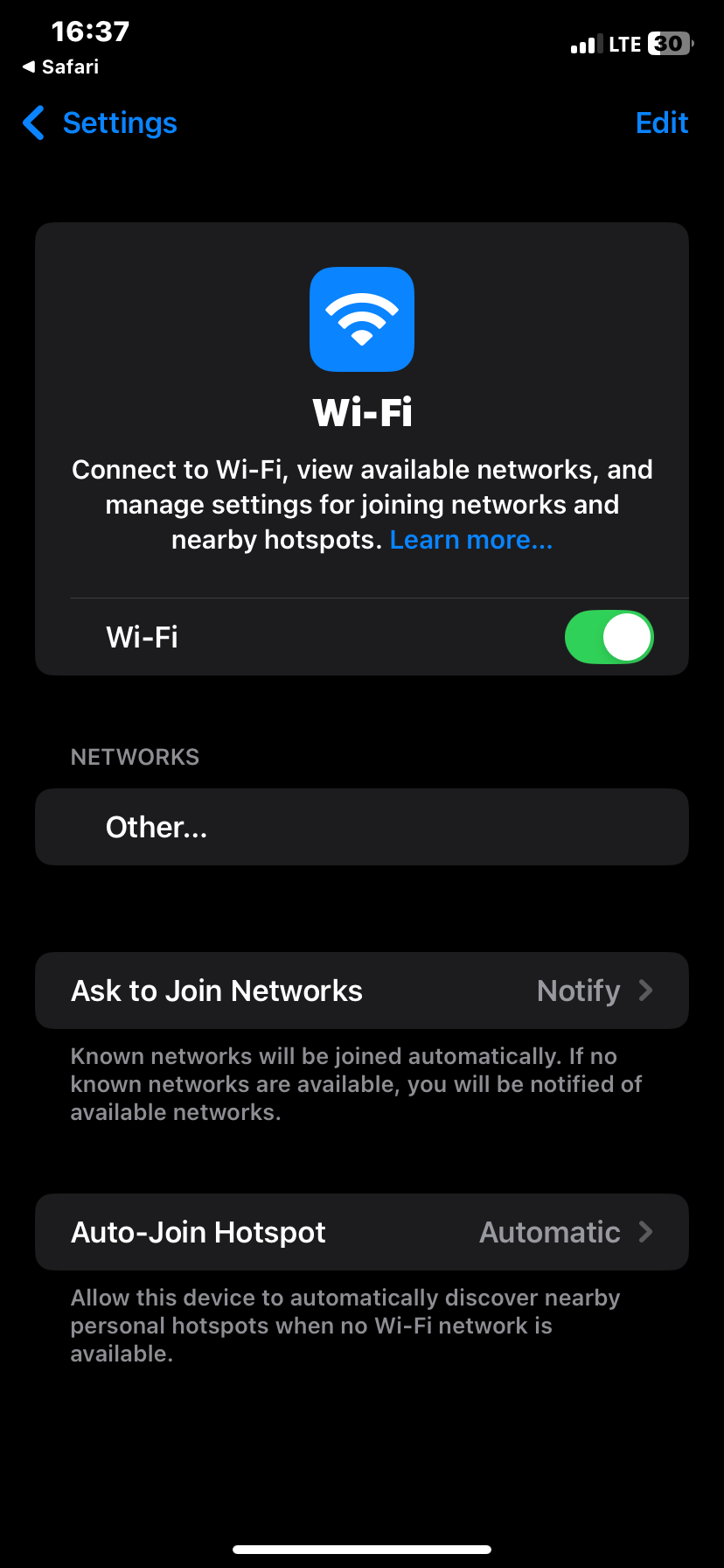 WiFi not connecting after iOS 18 update - Apple Community
