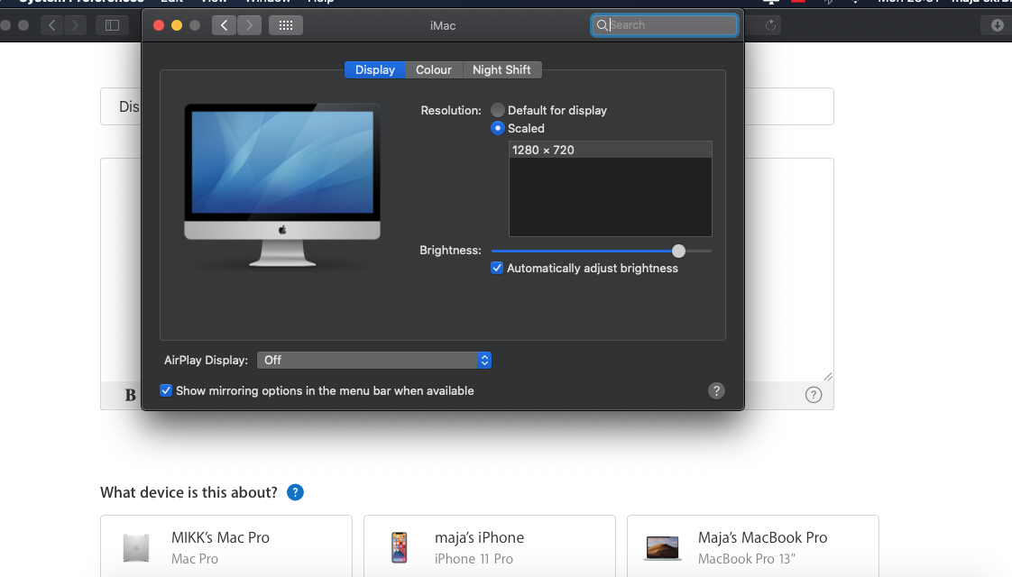 Display resolution problems on iMac late … - Apple Community