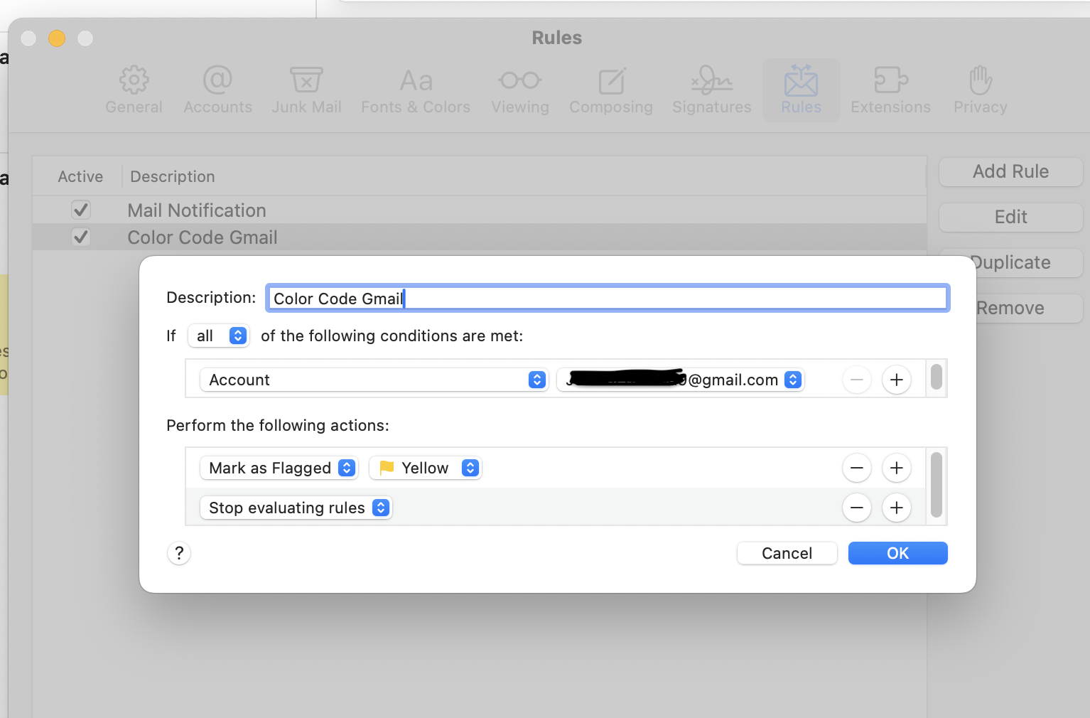 MacOS Mail App Rules Not Working - Apple Community