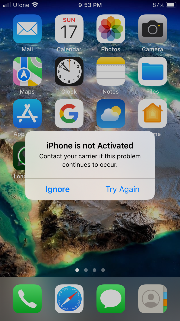 Why my iPhone is not activated? - Apple Community