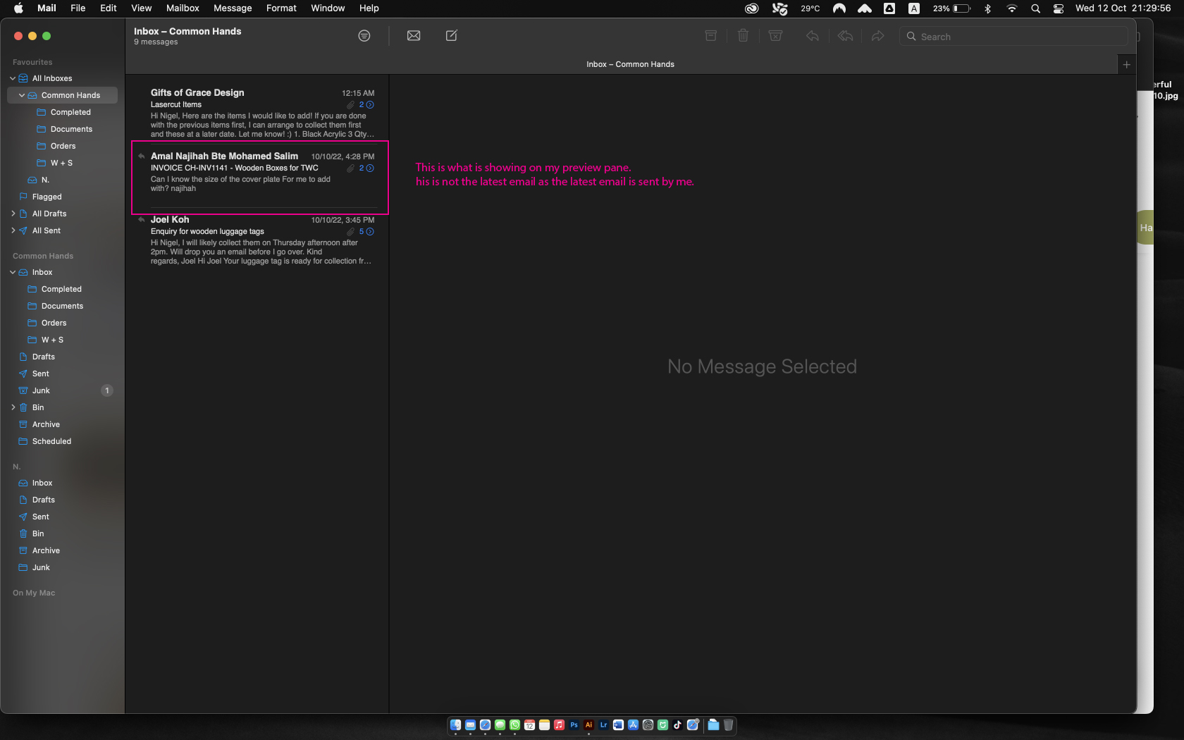 Apple Mail - Sent messages(replies) not s… - Apple Community