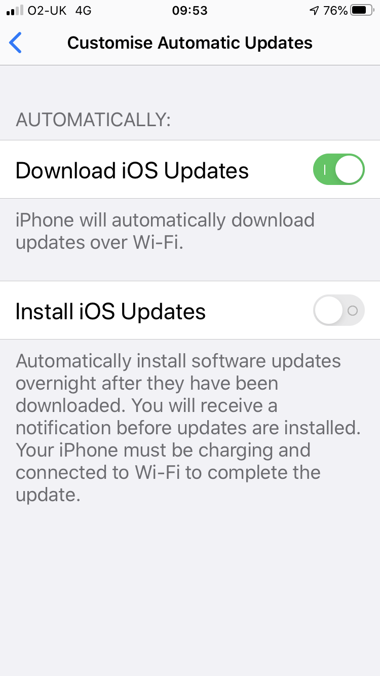I have Apple automated update. Now why do… - Apple Community