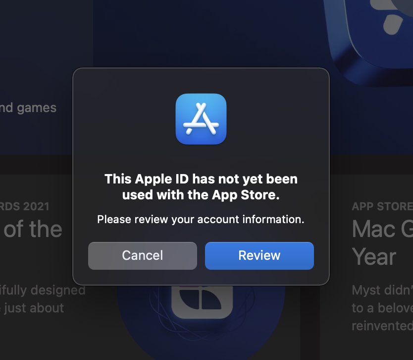why cannot sign in to apps store, I try s… - Apple Community