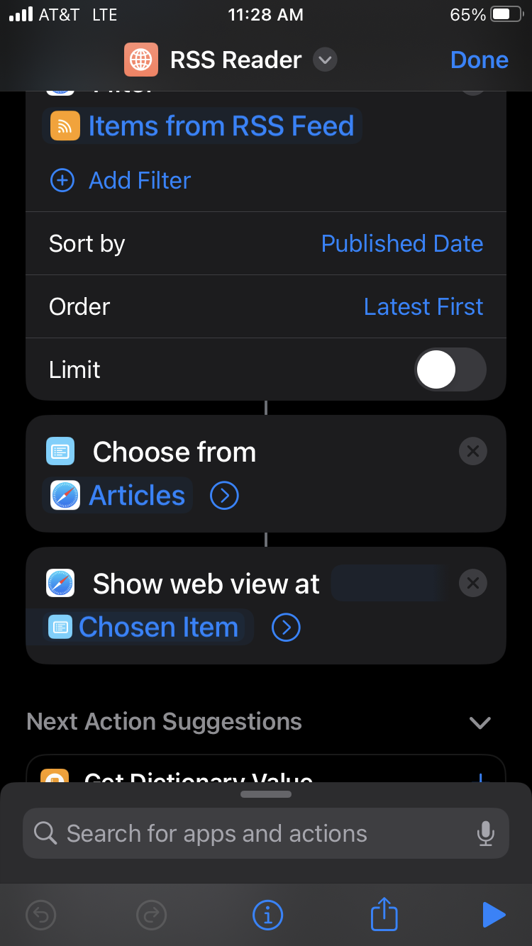 Apple Watch Shortcuts don’t open URL anym… - Apple Community