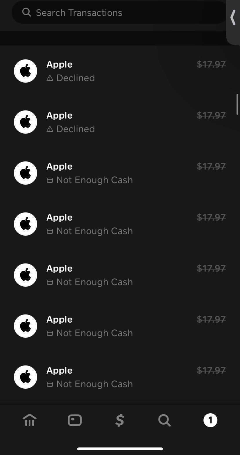 I have this transaction on my account tha… - Apple Community