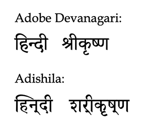 Devanagari font not working in Monterey 1… - Apple Community