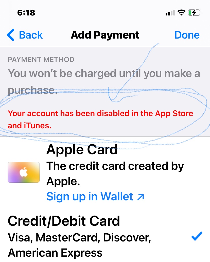 Add payment method - Apple Community