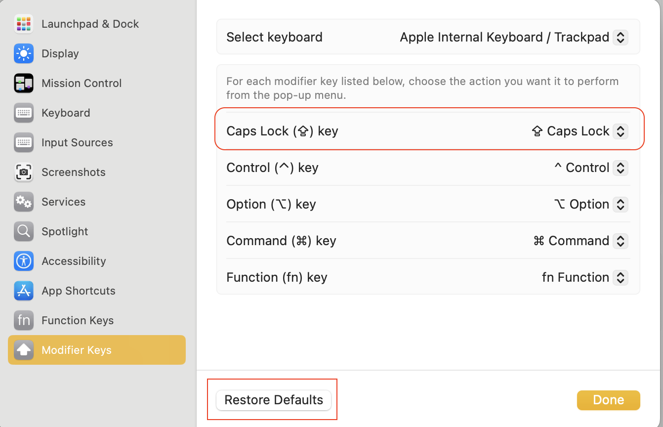 My caps lock works, but the LED light is … - Apple Community