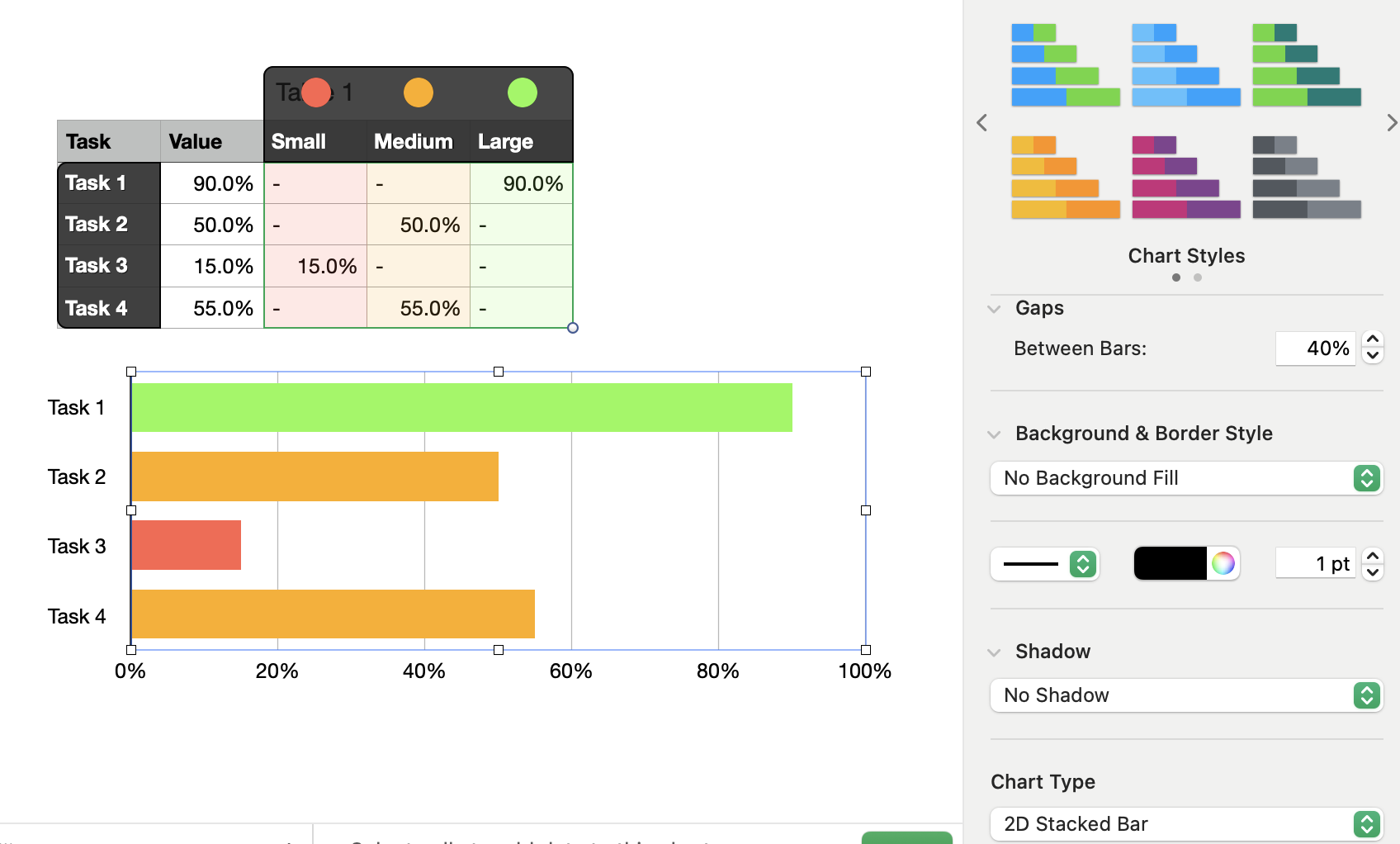 Conditional Fill Colors for Bar Charts - Apple Community