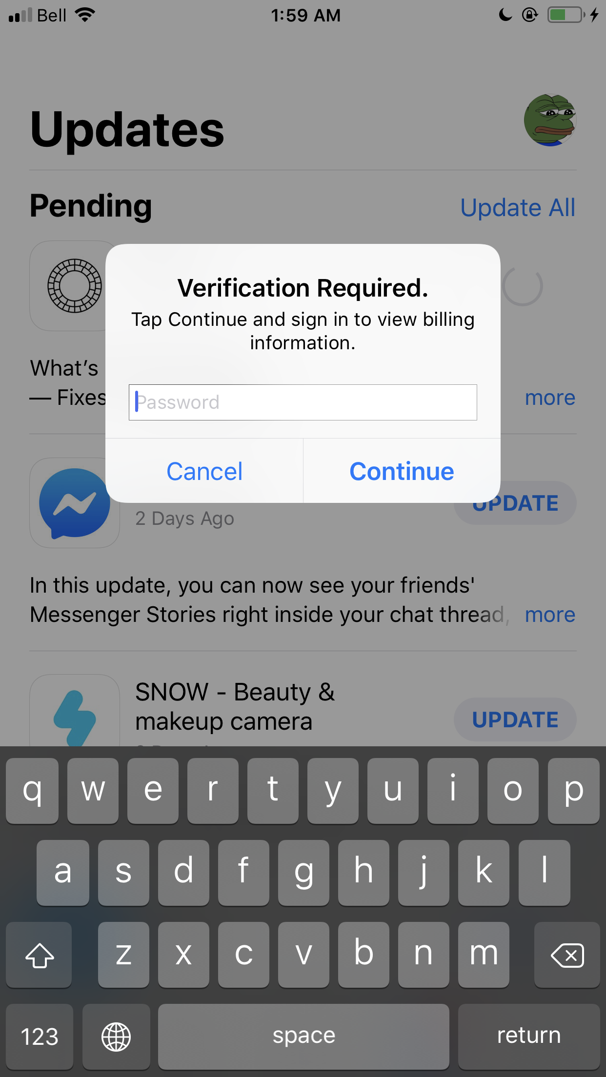 I can’t update or download any app - Apple Community