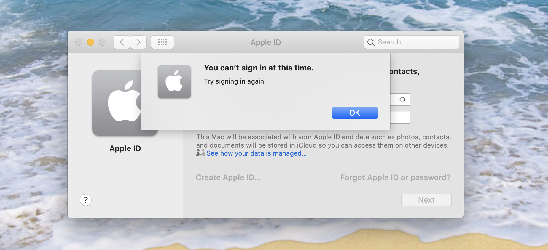Can't login in on iMac macOS Catalina to … - Apple Community