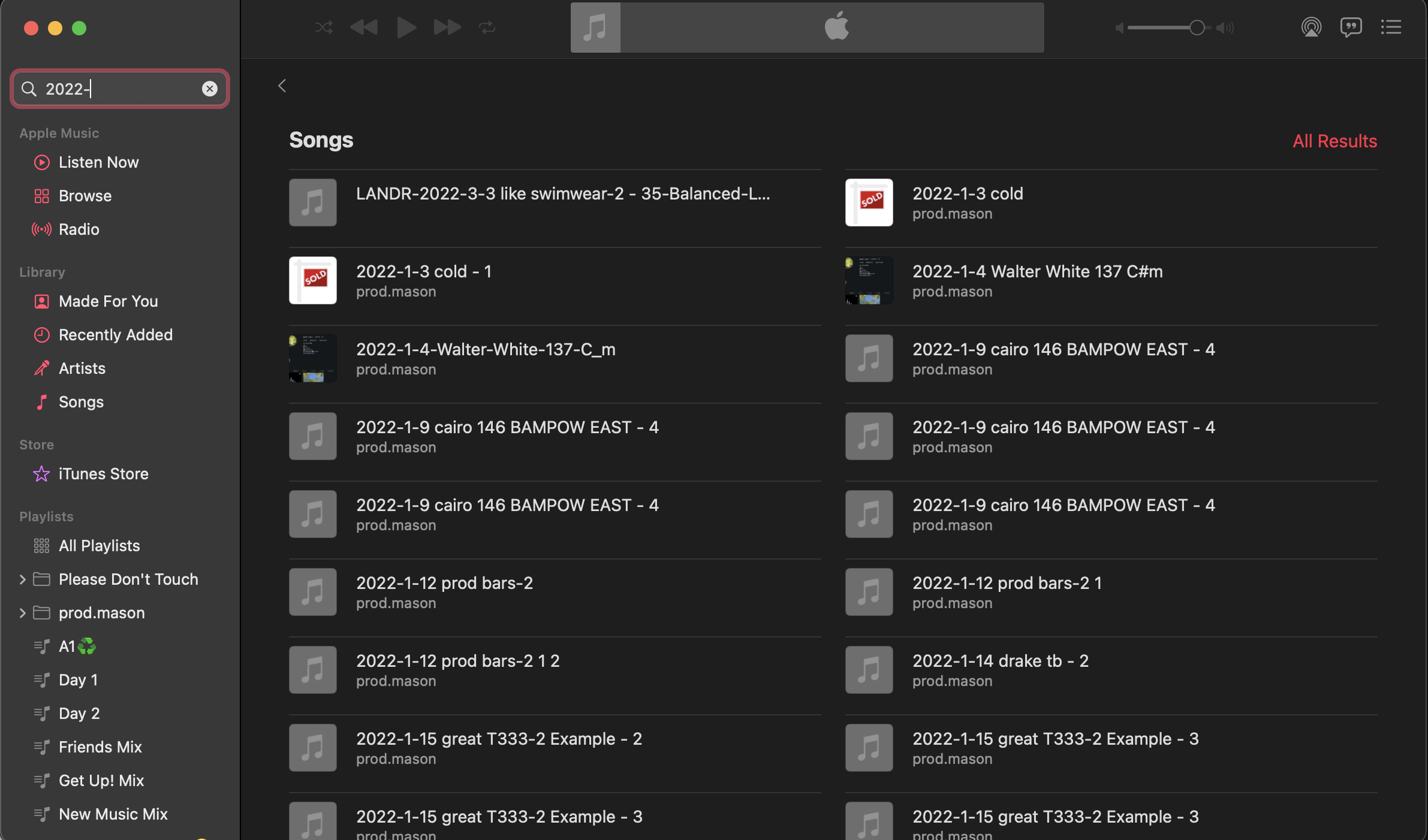 What happened to the Apple Music search F… - Apple Community