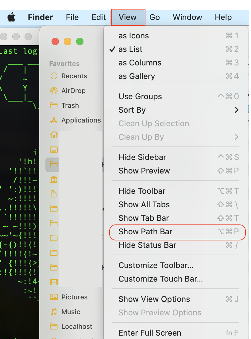 Showing full file path in Save As dialog … - Apple Community