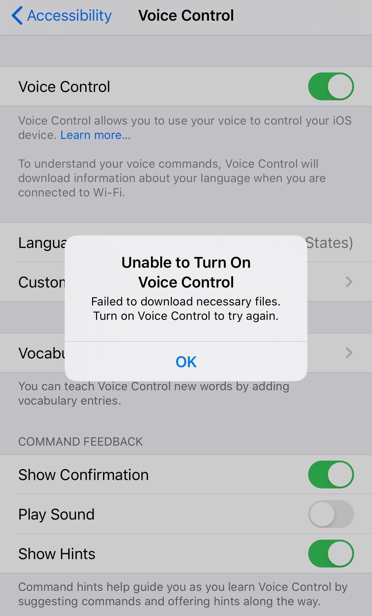 Voice control - Apple Community