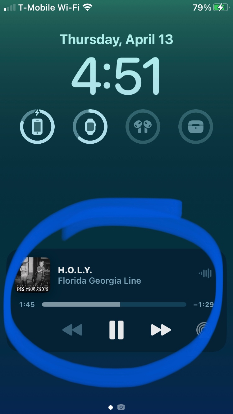 Now playing widget - Apple Community