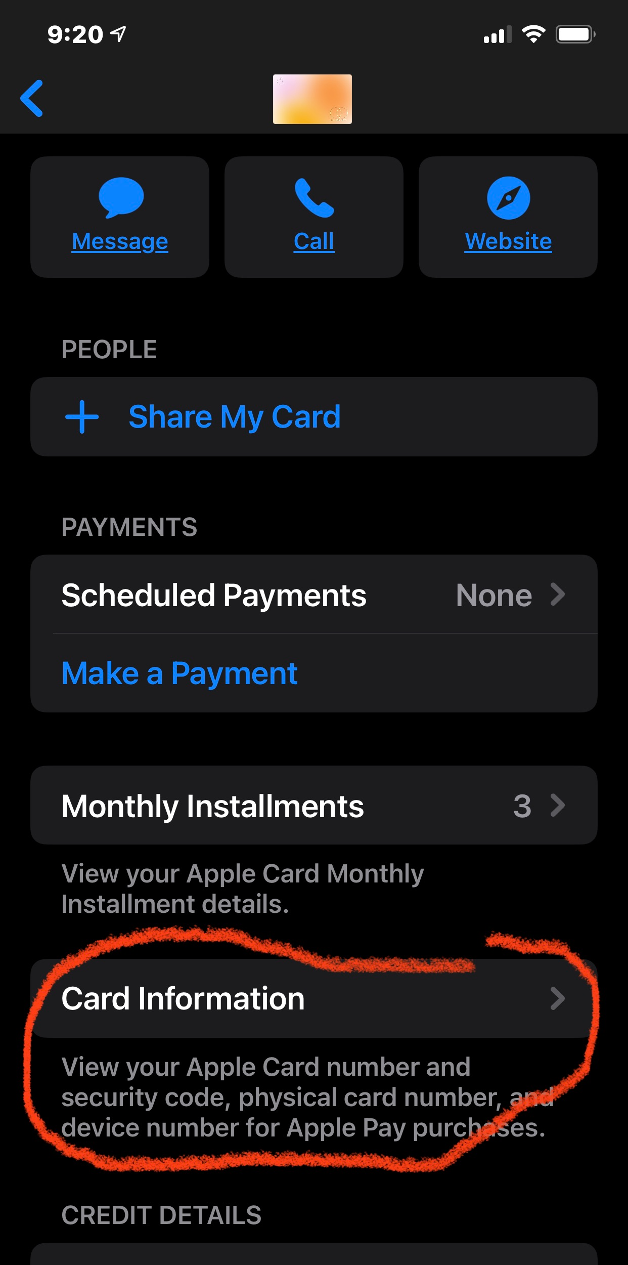 How to get Apple Card Physical Number (la… - Apple Community