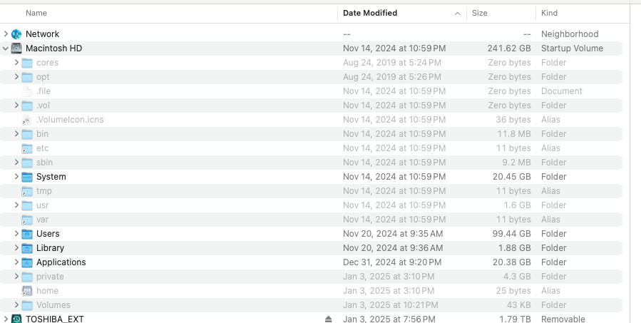 unexplained system data disk space used - Apple Community