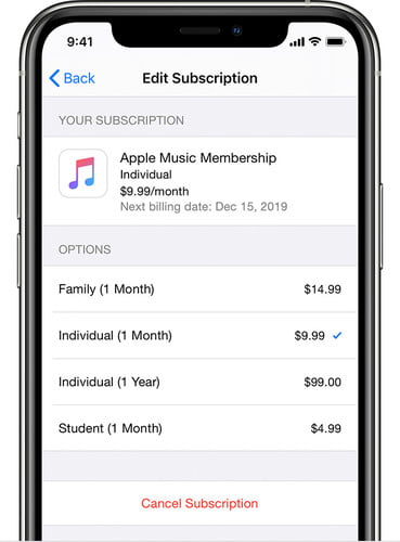 subscription - Apple Community