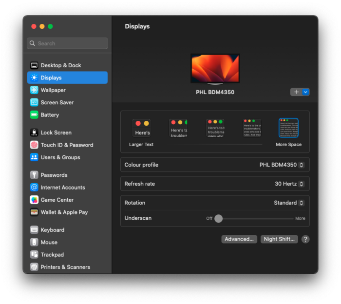 4K Monitor on Mac OS Ventura 13.0 - Apple Community