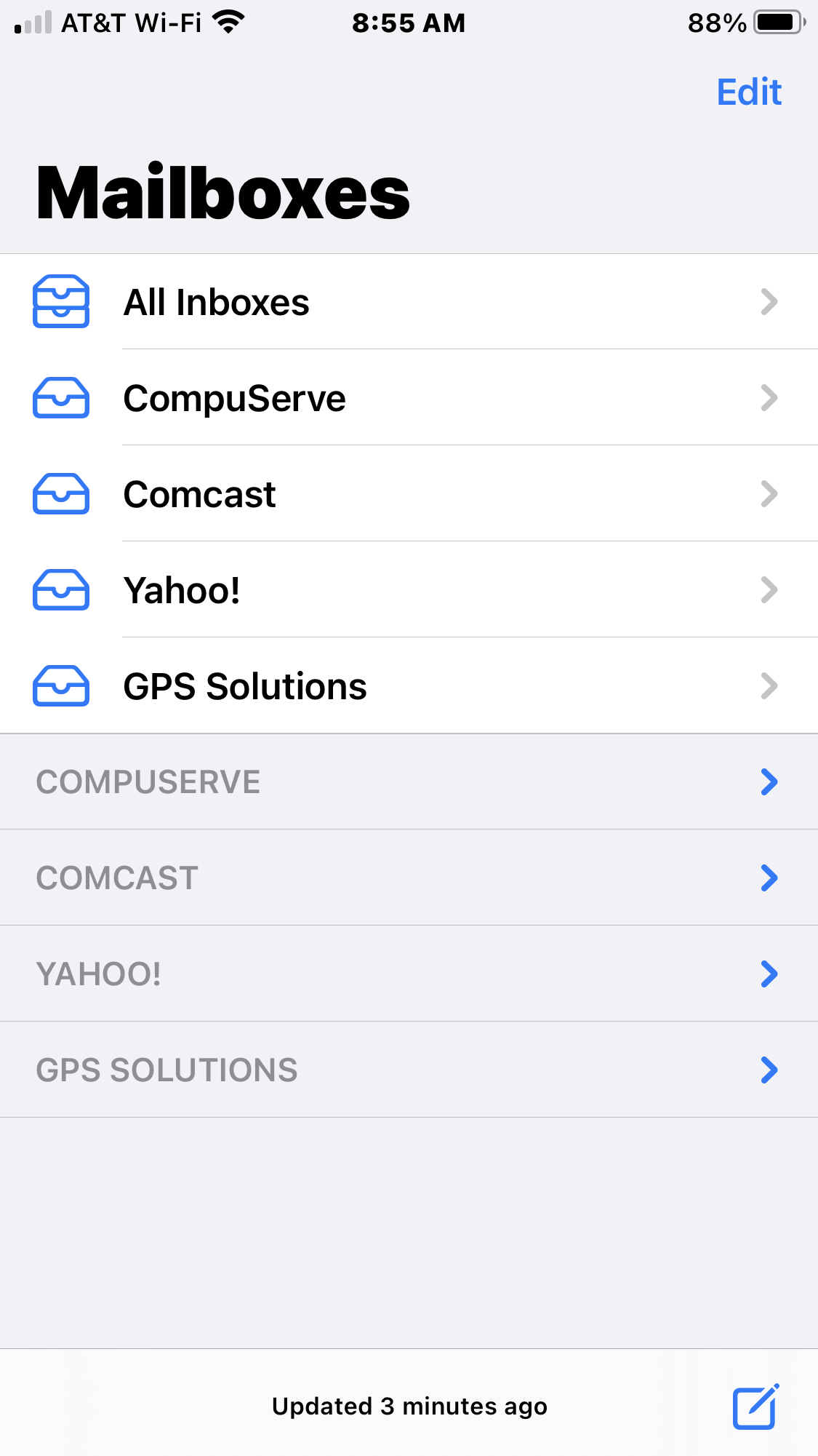 Duplicate mailbox accounts White/Gray - Apple Community