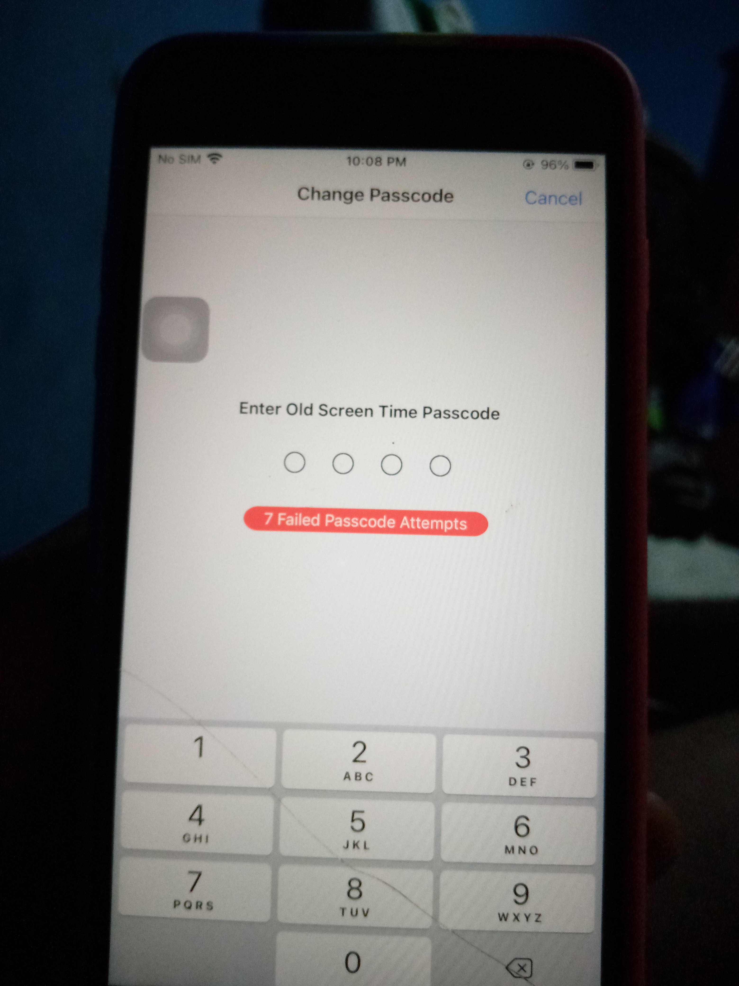 No my device there is no forgot passcode - Apple Community