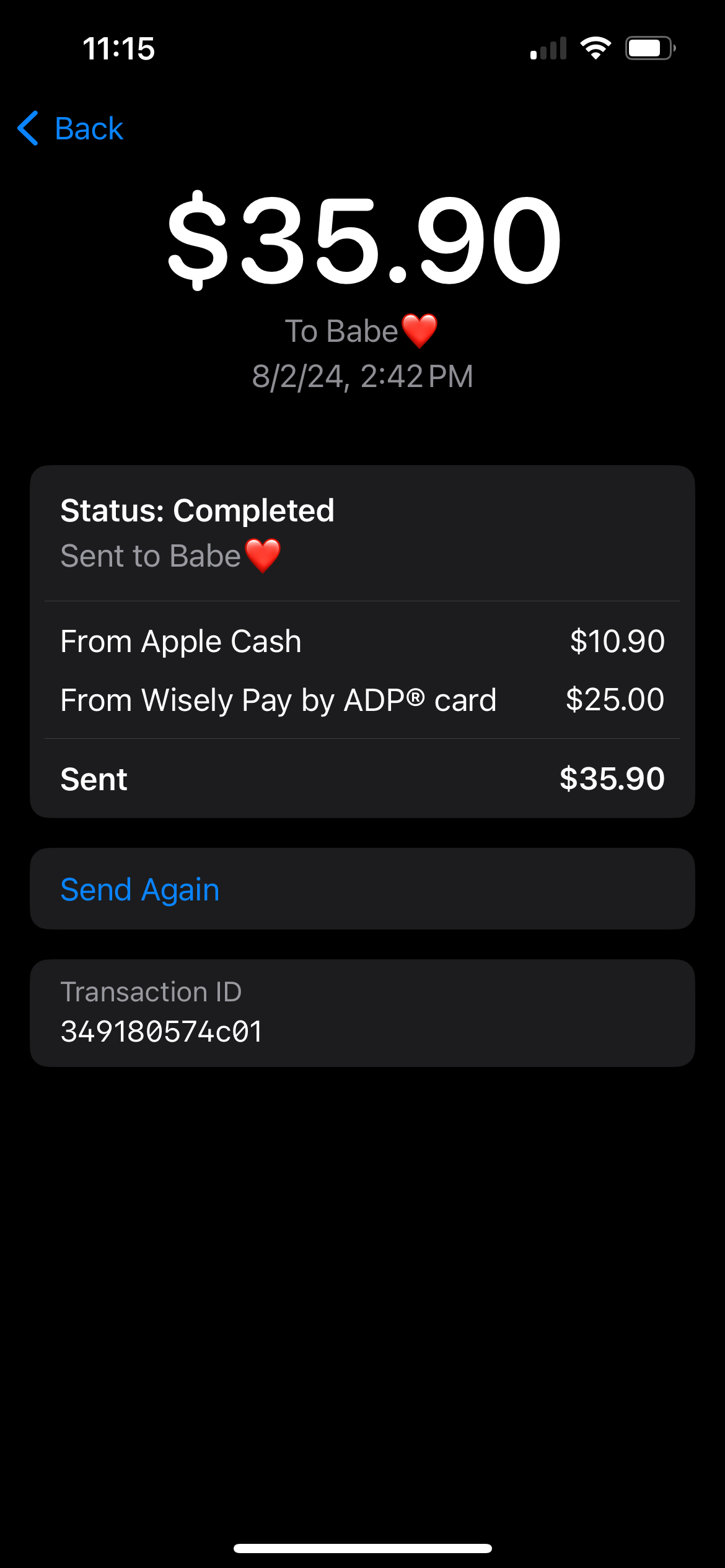 How can I track my Apple Cash transaction… - Apple Community