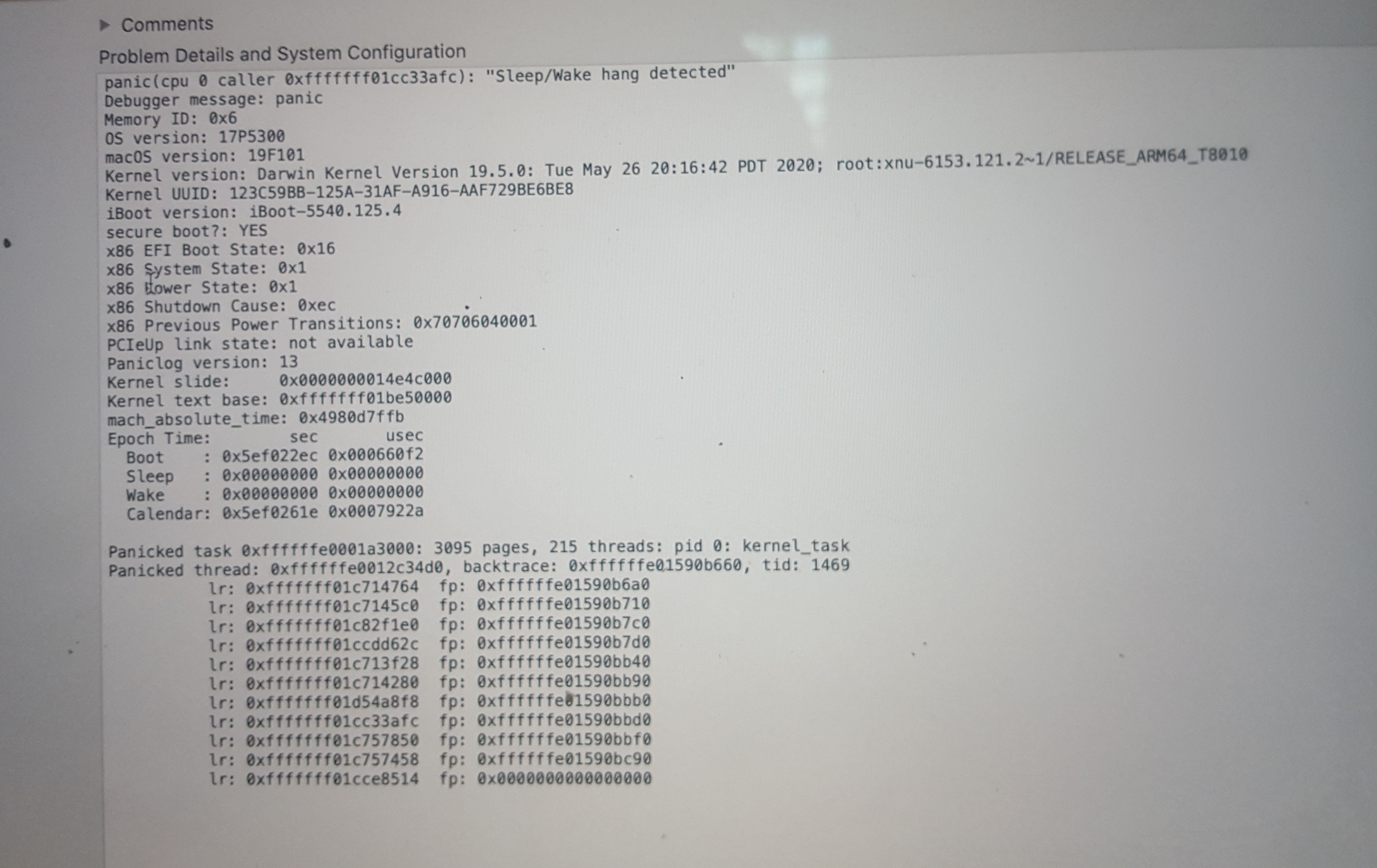 MacBook Pro a1989 kernel panic - Apple Community