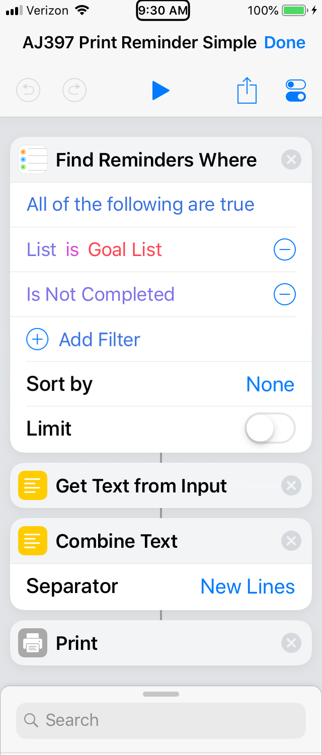 can i print my reminders list - Apple Community