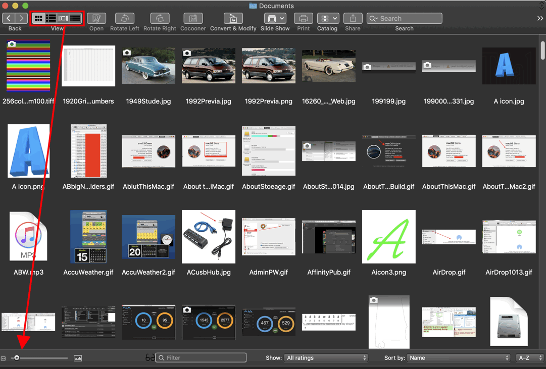 Make icon columns in Finder window adjust… - Apple Community