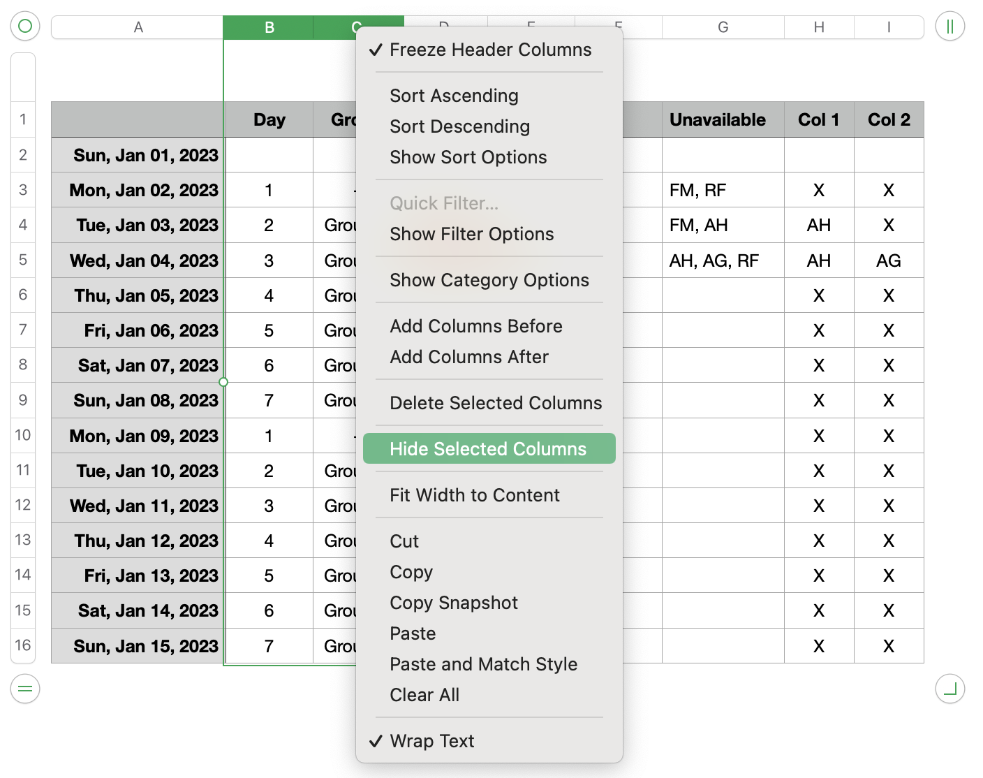 Numbers : multiple SUMIF commands - Apple Community