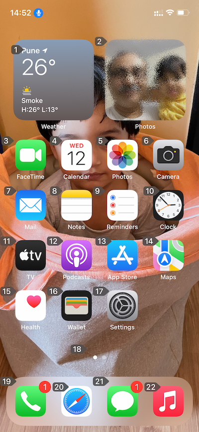 How to get rid of numbers that popping up… - Apple Community