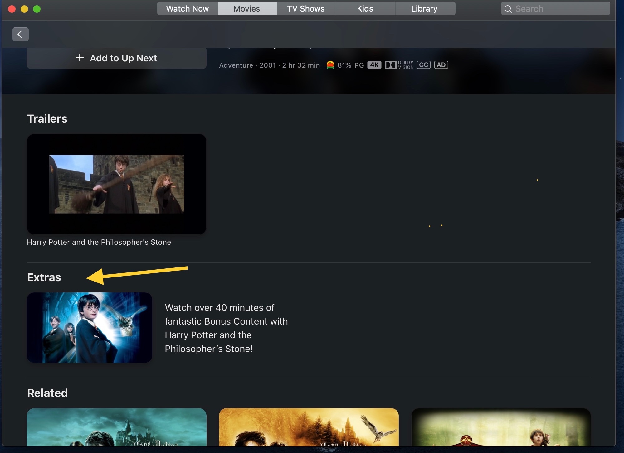 iTunes Extras in the Apple TV app - Apple Community