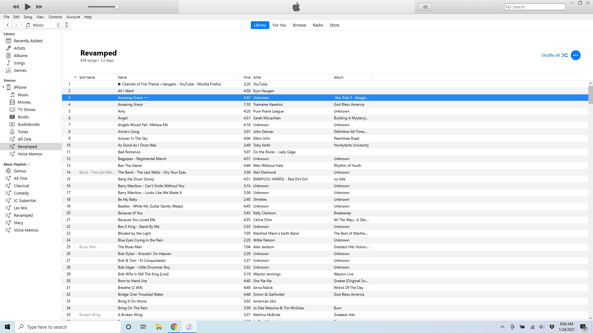 How can I sort a playlist into alphabetic… - Apple Community