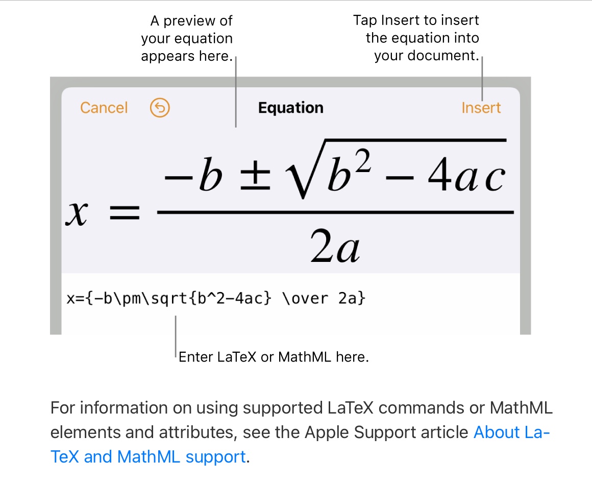 Creating fractions in text or pages - Apple Community