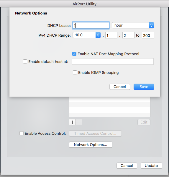 MAC Address filtering - Apple Community