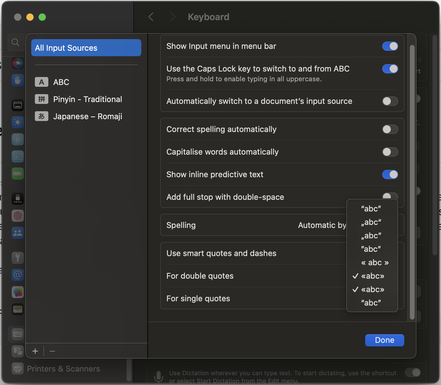System Settings Dropdown menu options bug - Apple Community