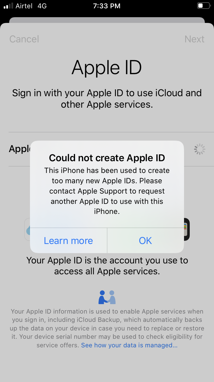 I cannot login to my Apple ID because the… - Apple Community