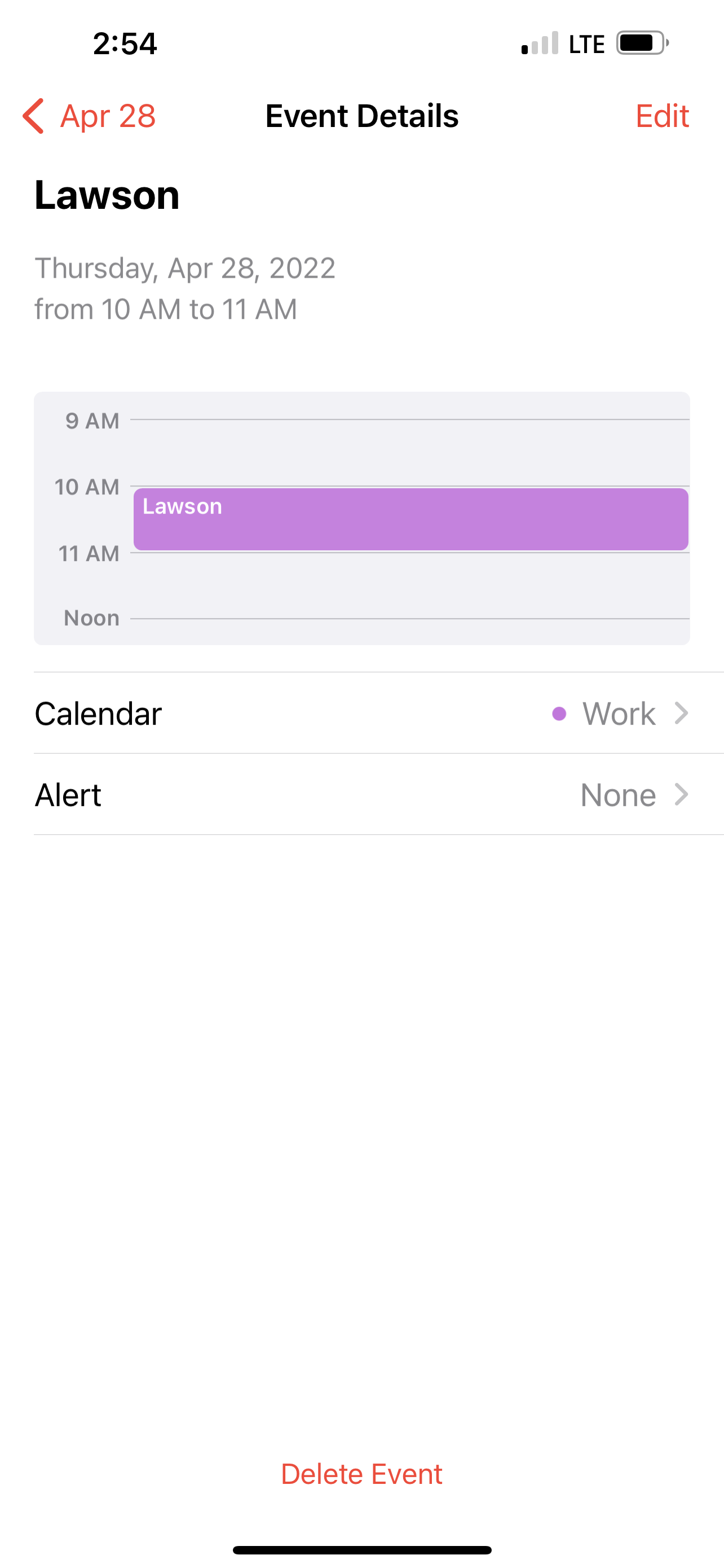 Calendar opens to event details! - Apple Community